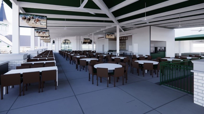 Turf Club Balcony & Terrace | Premium Dining | Seats | Kentucky Derby