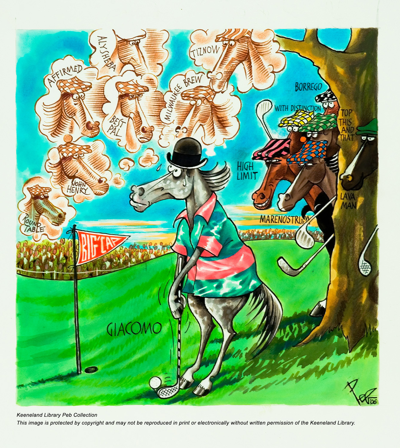 The turf world's Michelangelo: Pierre Bellocq | News | Kentucky Derby