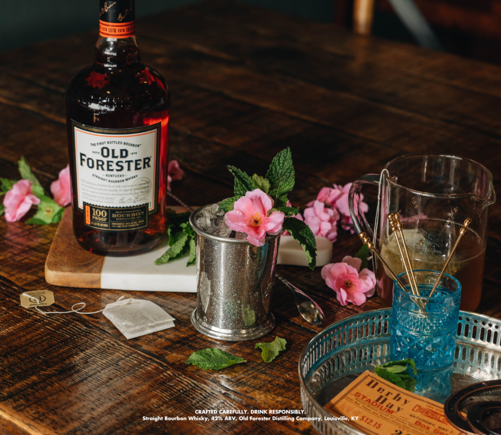 Old Forester Peach Julep | Drinks | Recipes | Kentucky Derby