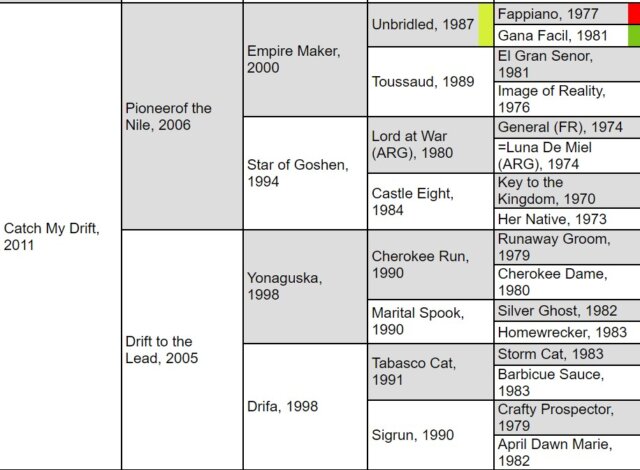 10 Pedigree fun facts: Catching Freedom | News | Kentucky Derby