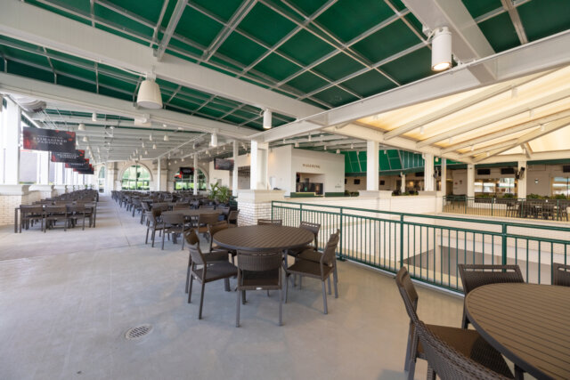 Turf Club Balcony & Terrace | Premium Dining | Seats | Kentucky Derby