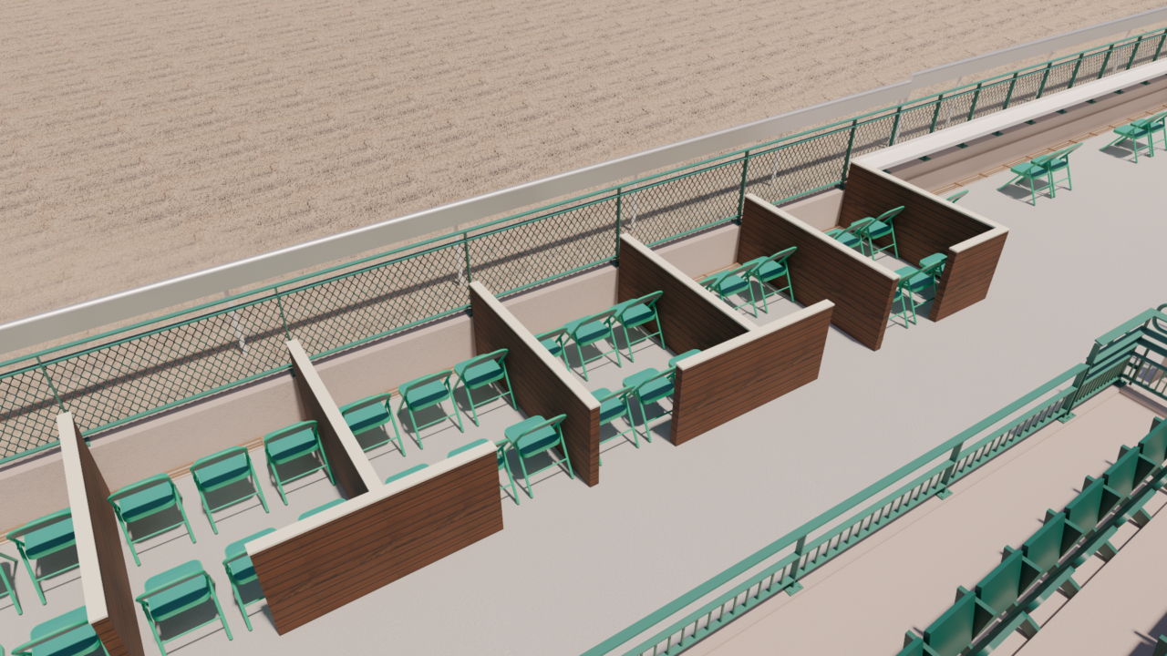 Featured Building Projects | Seating experience | Kentucky Derby