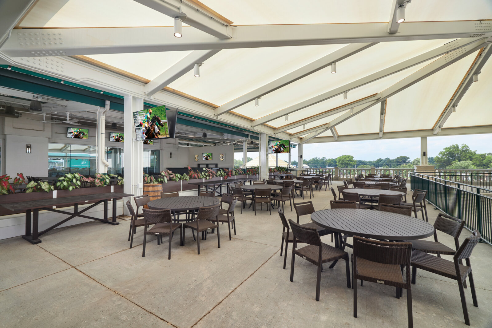 Turf Club Balcony | Premium Dining | Seats | Kentucky Derby