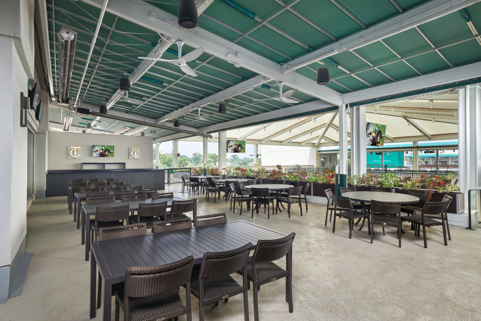 Turf Club Balcony | Premium Dining | Seats | Kentucky Derby