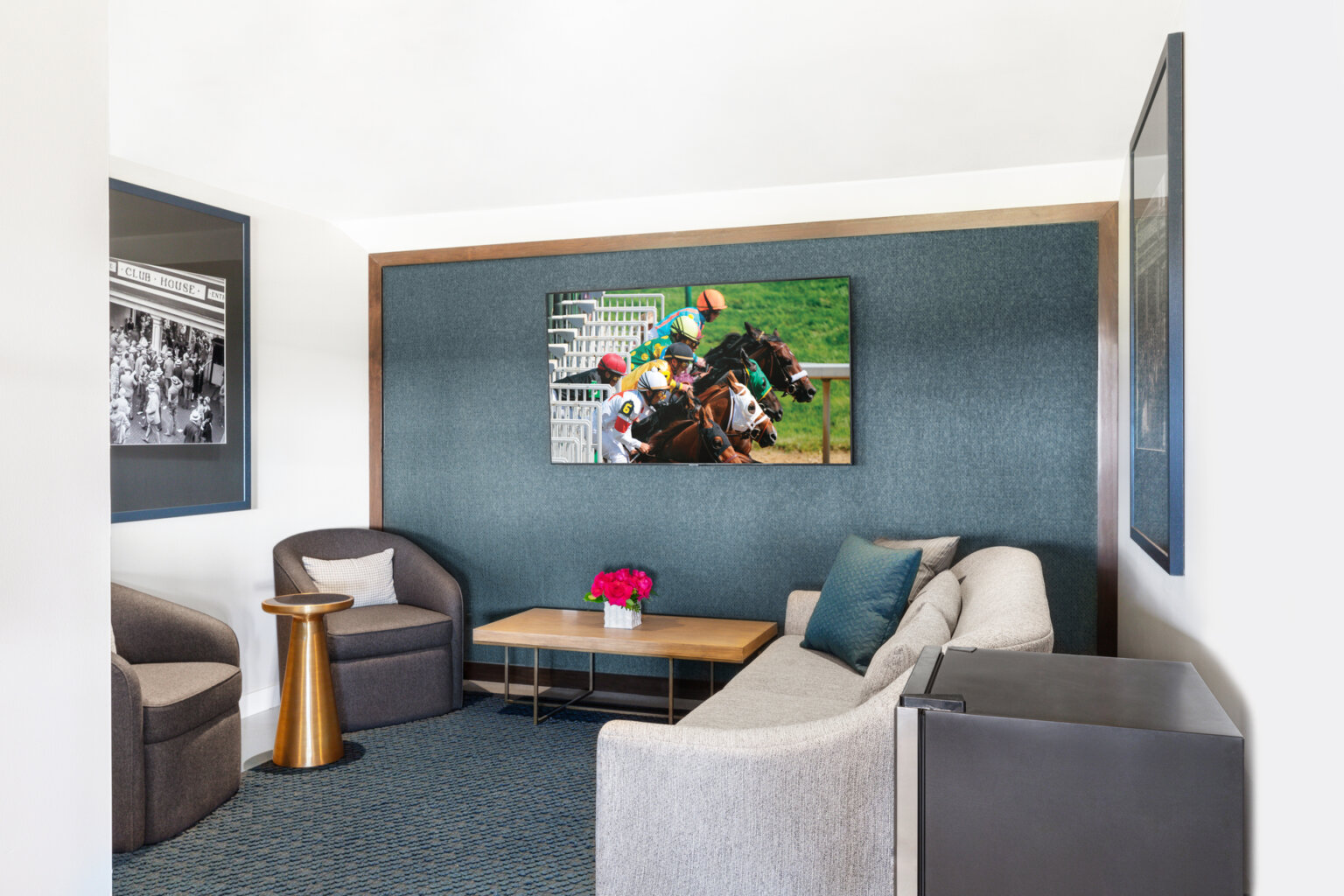 Homestretch Rail Lounges & Terrace | Premium Dining | Seats | Kentucky ...