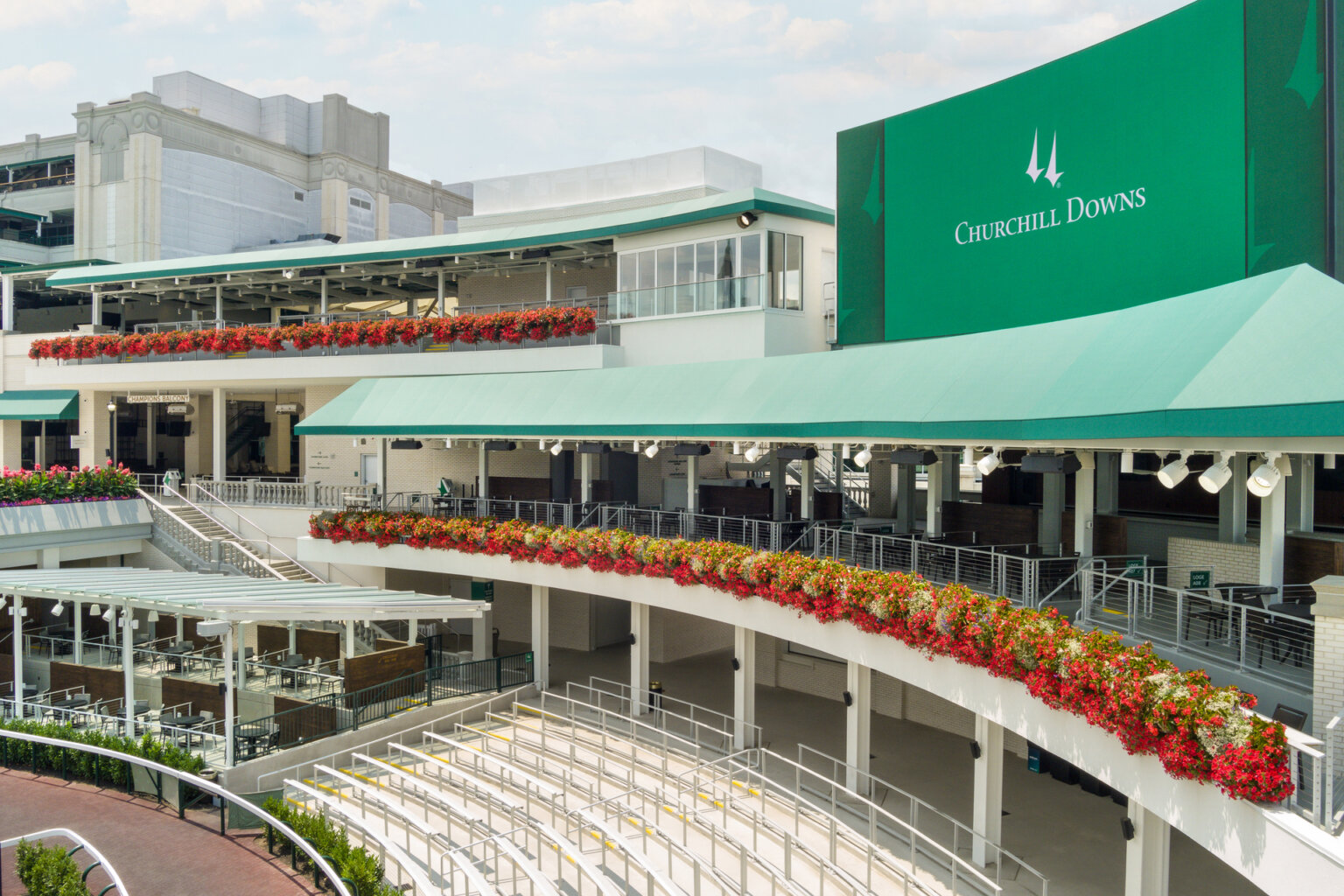 Turf Club Balcony | Premium Dining | Seats | Kentucky Derby
