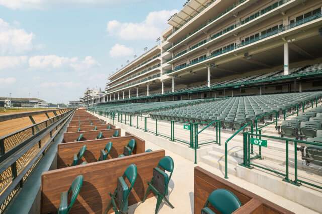 Starting Gate Courtyard Rail Boxes | Reserved Seating | Seats ...