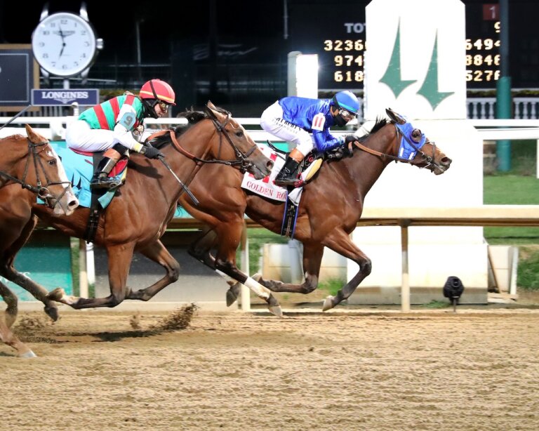 Godolphin’s Bella Ballerina holds on in Golden Rod | News | Kentucky Derby