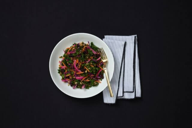 Kale Salad with Cider Sorghum Vinaigrette | Official Derby Menu ...
