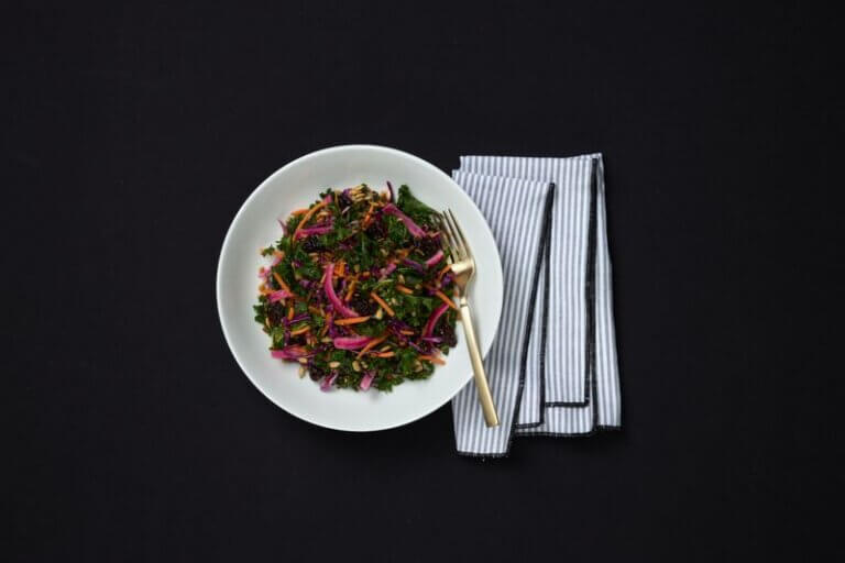 Kale Salad with Cider Sorghum Vinaigrette | Official Derby Menu ...