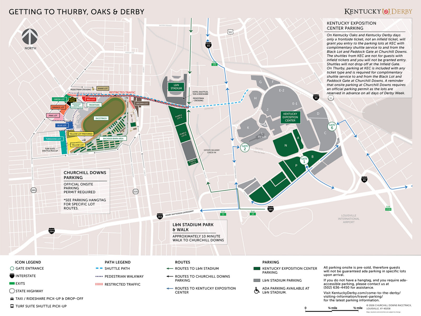 Travel & Parking | Kentucky Derby