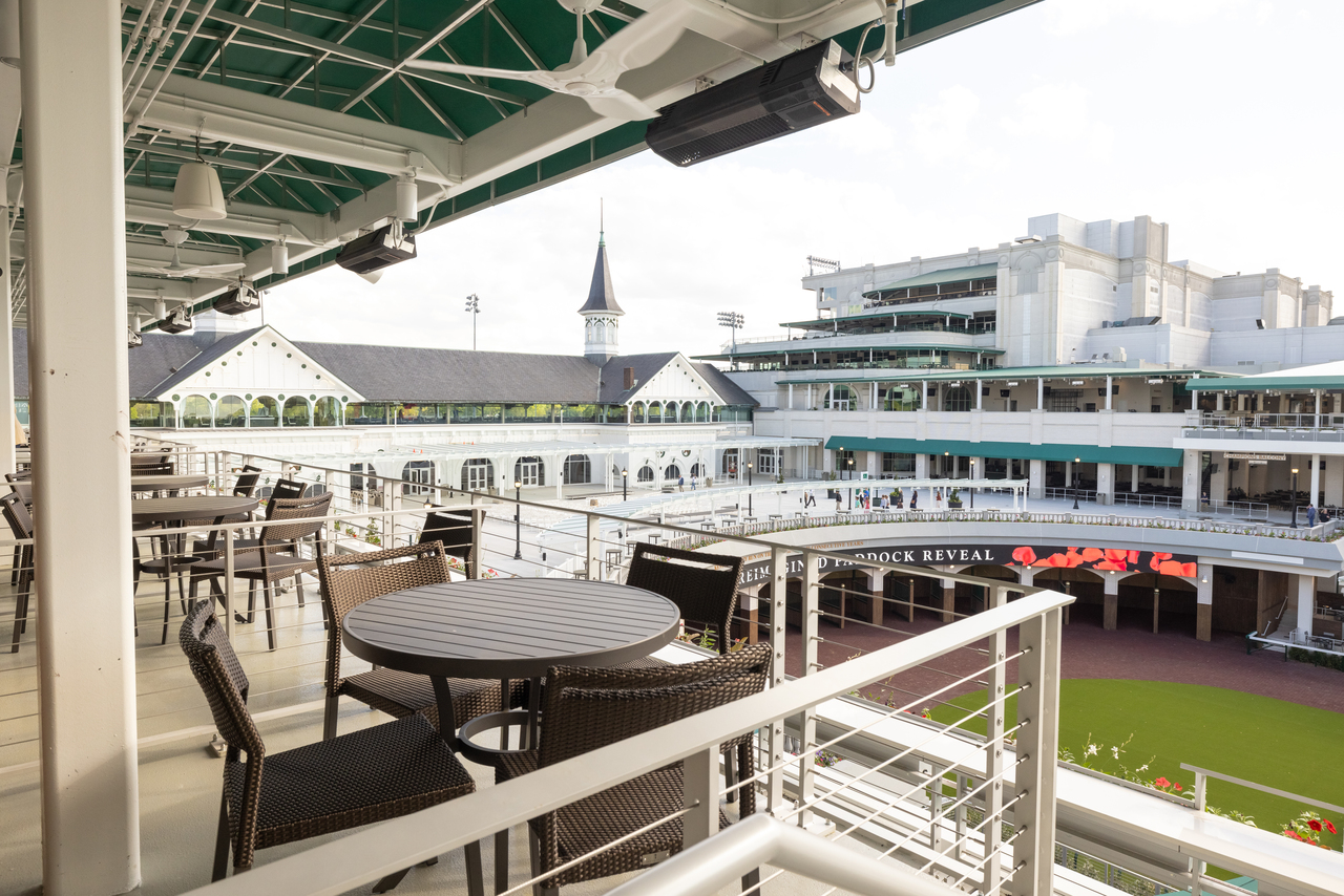 Silks Balcony and Loge | Dining | Seats | Churchill Downs