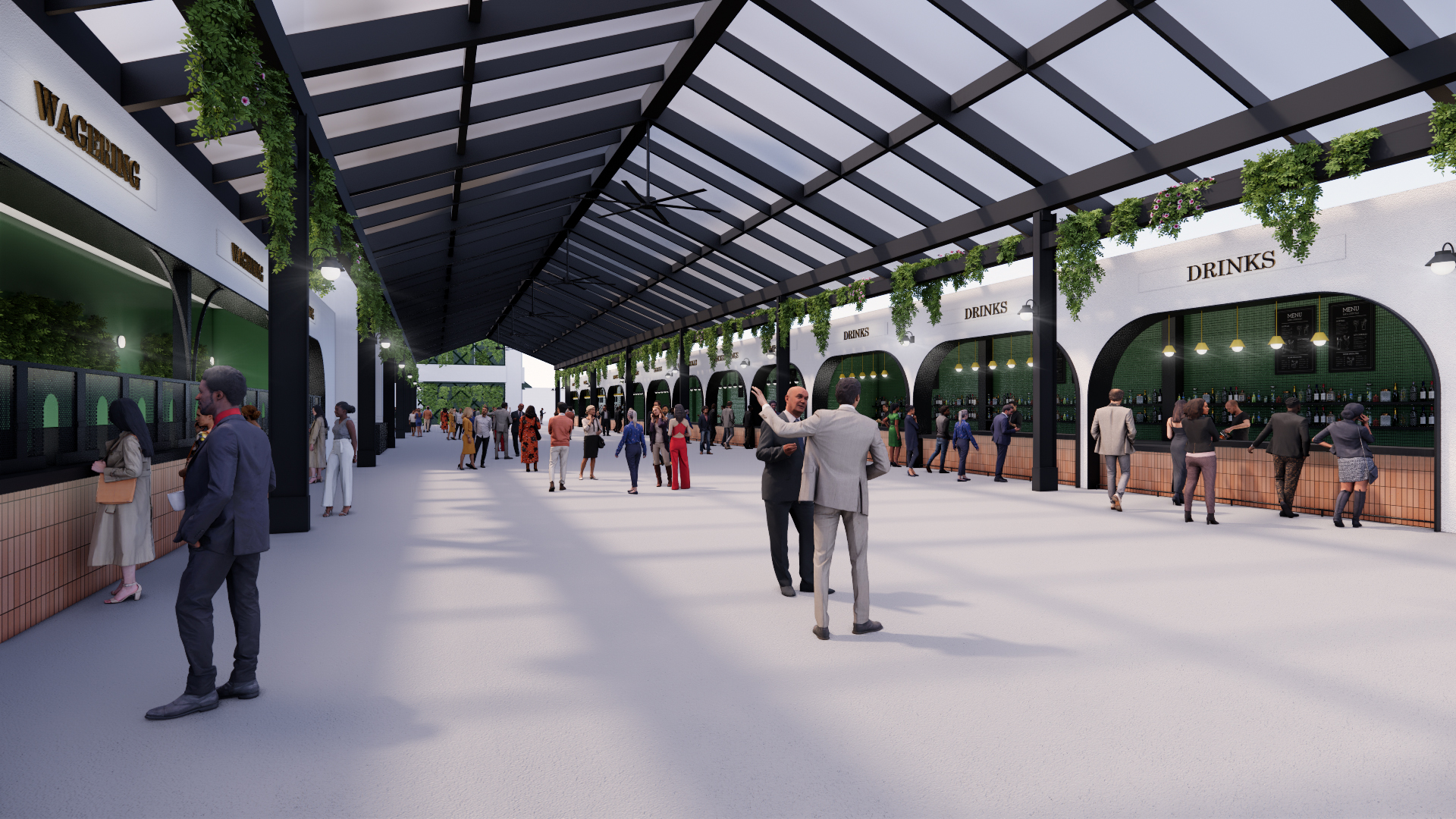 Starting Gate Courtyard | Reserved Seating & General Admission | Seats ...