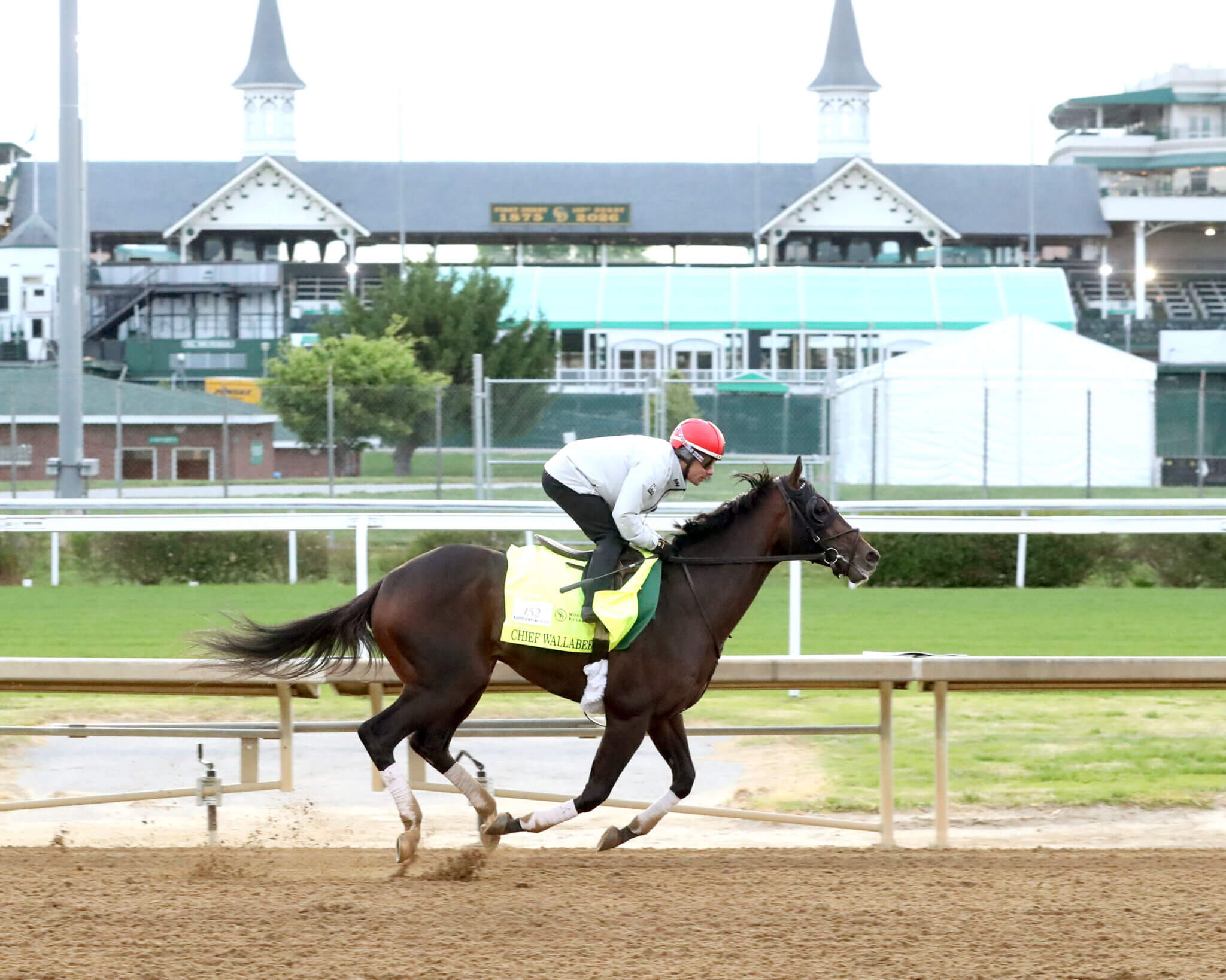 Kentucky Derby Update for Monday, April 20, 2026 - Chief Wallabee Gets ...